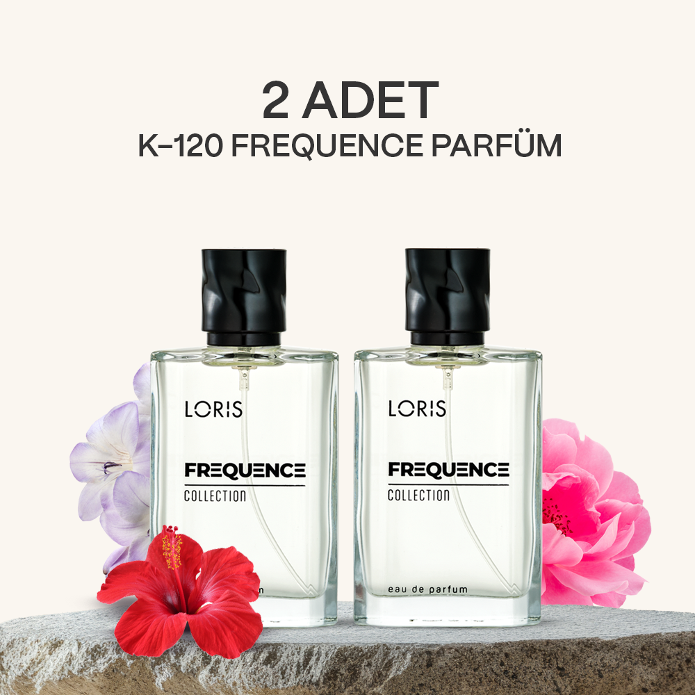 Loris 2 Pieces K-120 Frequency Women's Perfume 50 ML – Package